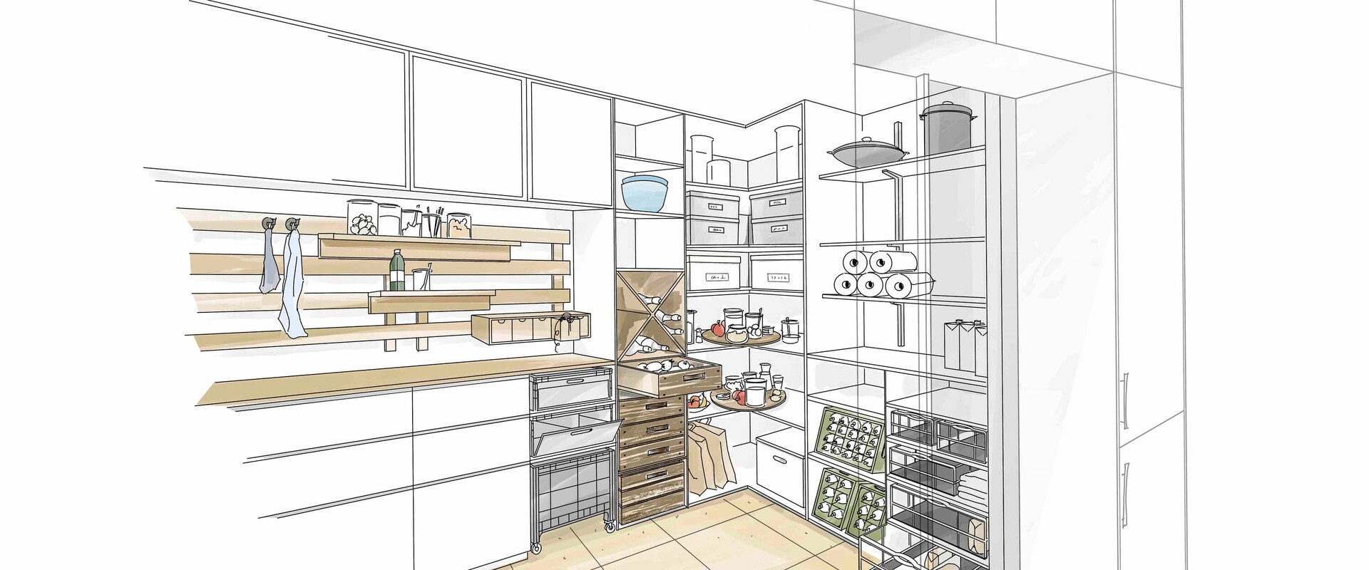 Vorratsraum einrichten: Top Einrichtungstipps von der Expertin ...